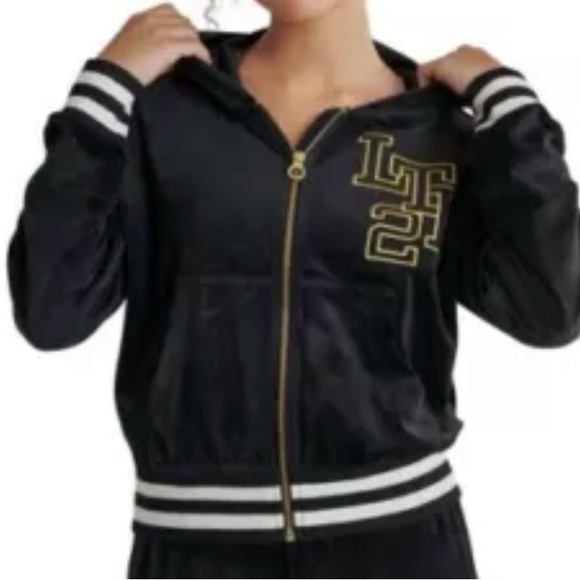 Limited Too | Jackets & Coats | Limited Too Crown Velour Bomber Jacket ...